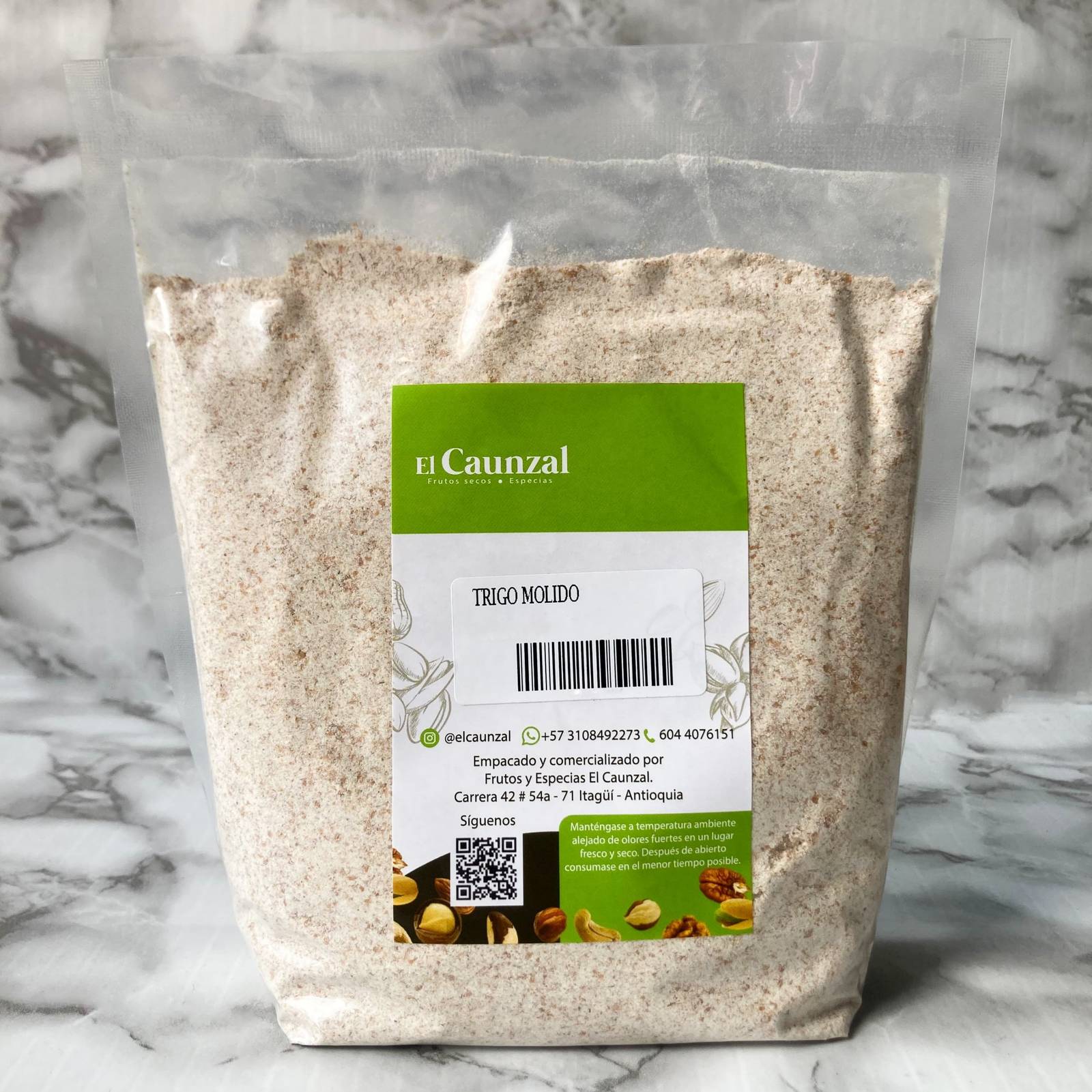 TRIGO MOLIDO X 500 GR - El Caunzal - Frutos Secos y Especias de Calidad