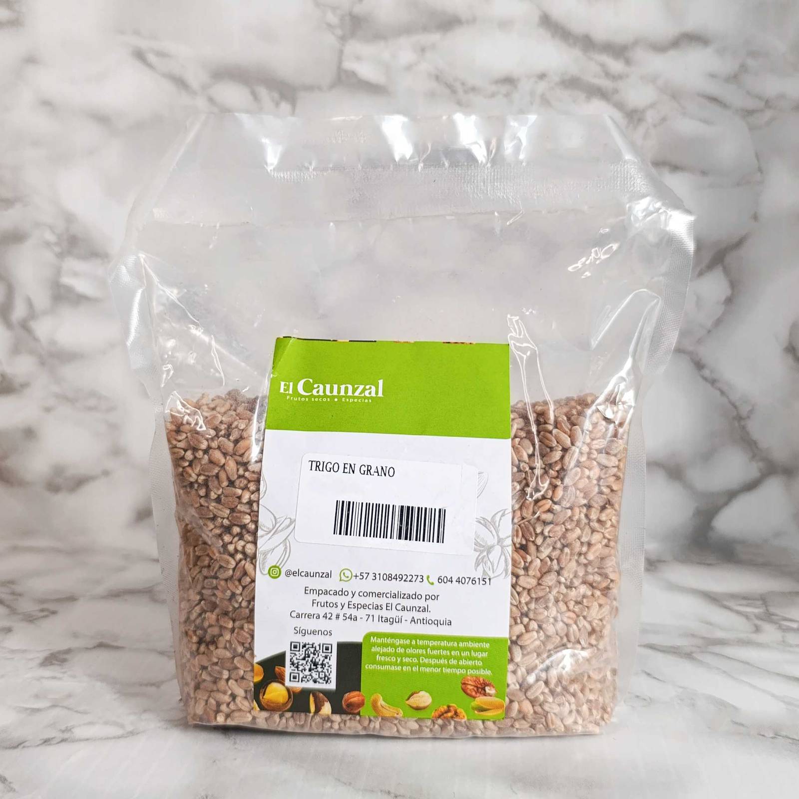 TRIGO EN GRANO X 1000 GR - El Caunzal Medellín